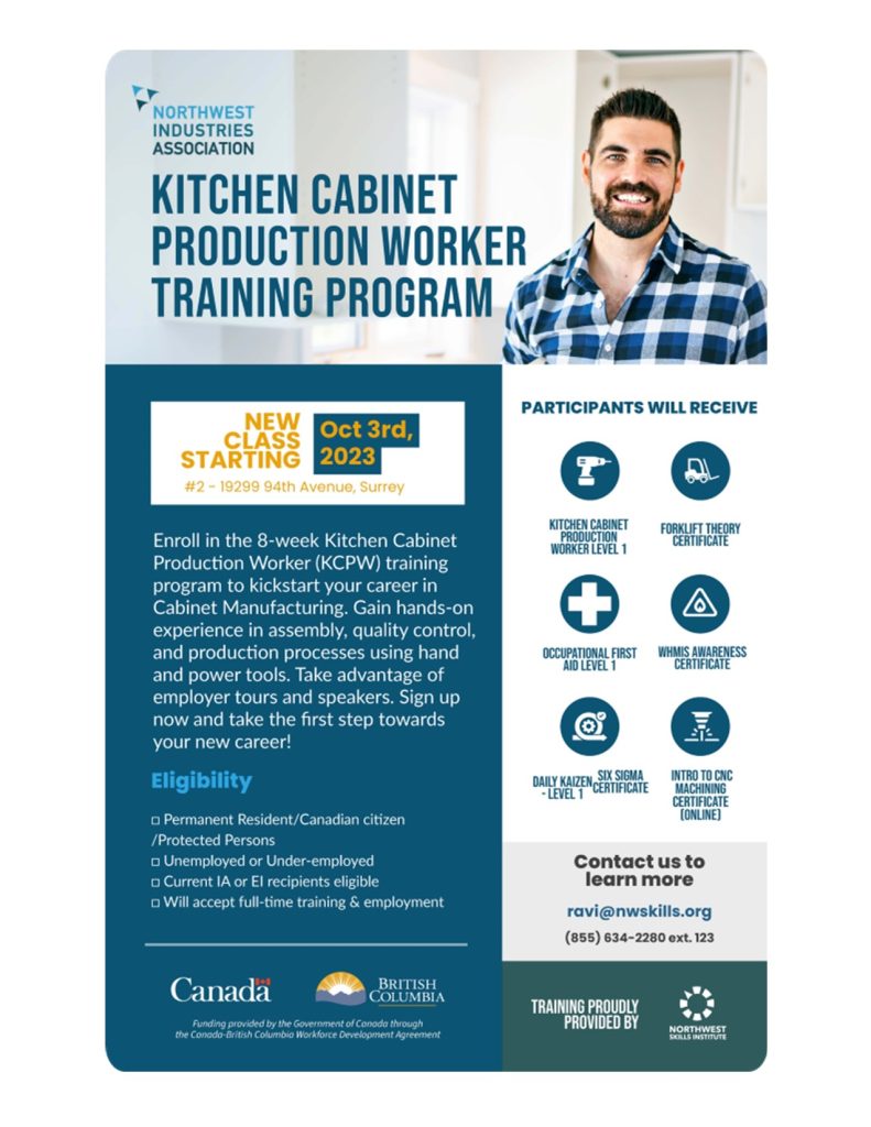 Kitchen Cabinet Production Worker Training Program - A model of success - Canadian Kitchen ...
